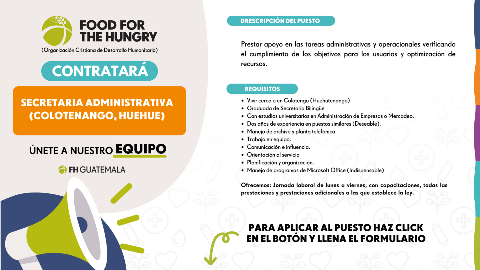 SECRETARIA ADMINISTRATIVA (COLOTENANGO, HUEHUETENANGO) – Food for the ...
